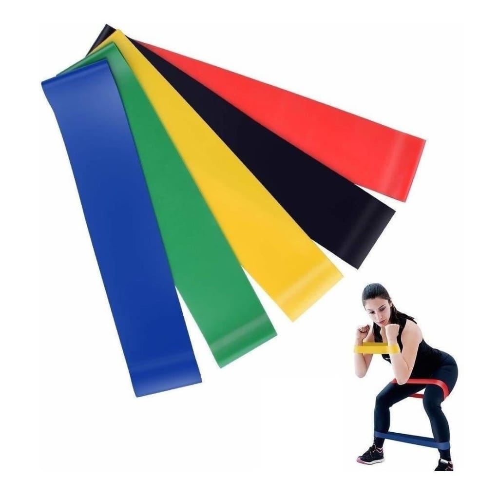 Kit Bandas Elasticas X 5 Piezas - Equimedic y Fisioterapia